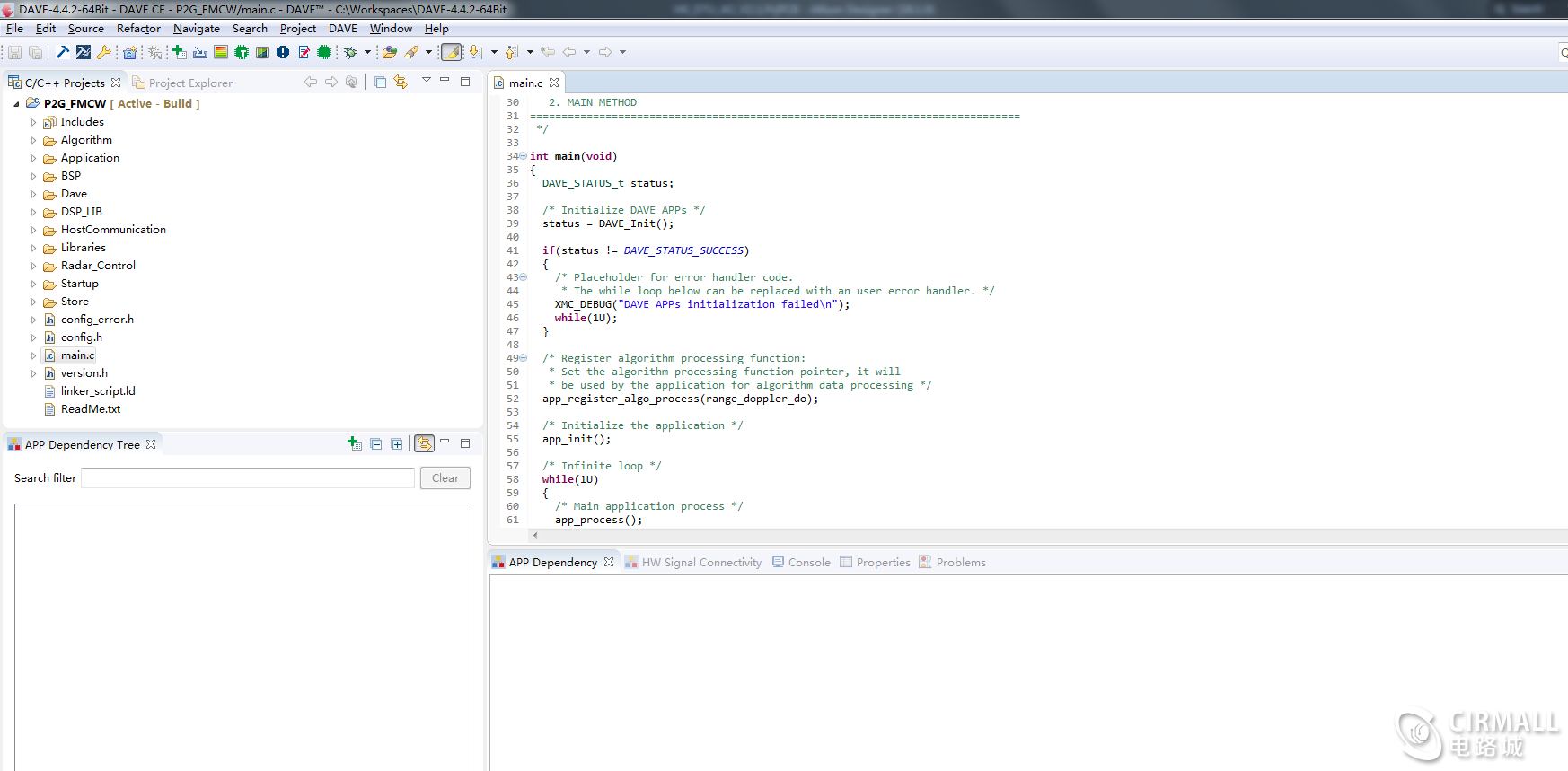 【英飞凌Position2Go开发套件评测】4使用DAVE编辑和仿真 - #其他 - 与非网