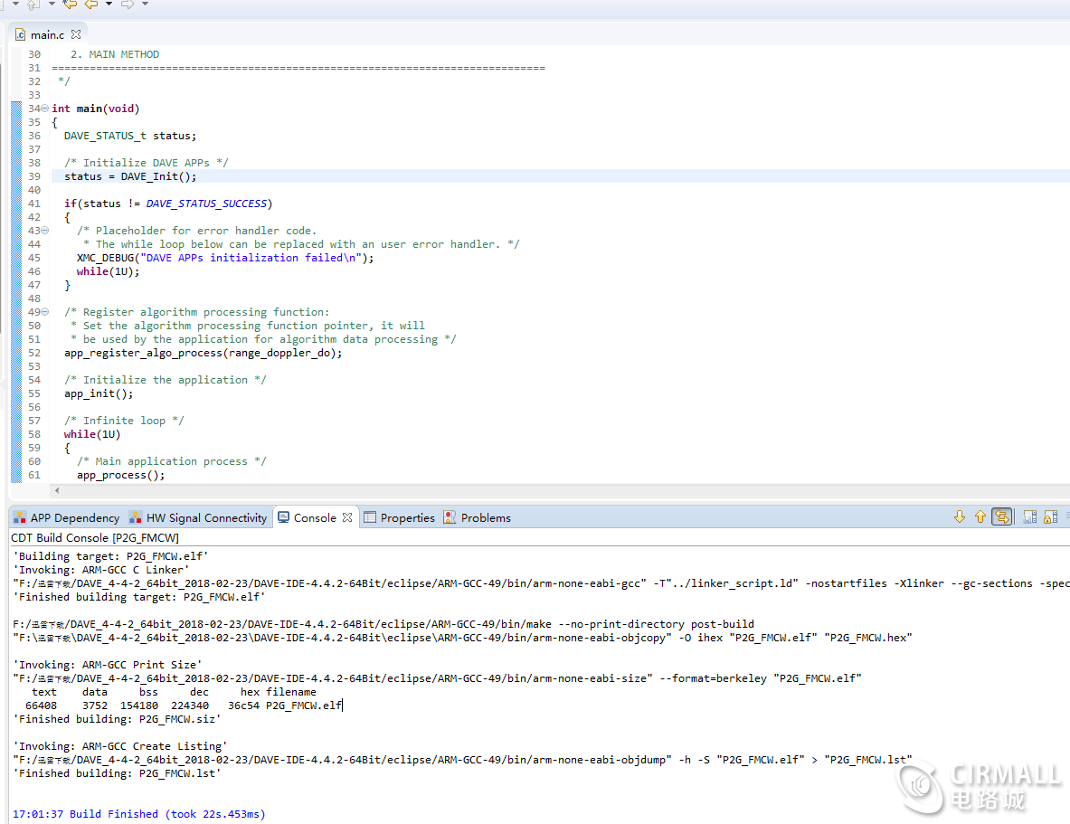 【英飞凌Position2Go开发套件评测】4使用DAVE编辑和仿真 - #其他 - 与非网
