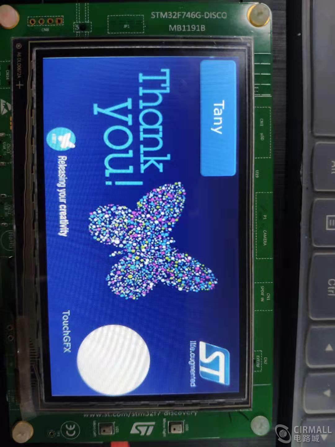 STM32F746G之TouchGFX操作界面设计（一） - STMCU - 与非网