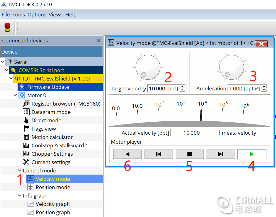 游名：NUCLEO-F103+TMC5160-SHILED连接TMCL-IDE三轴步进系统快速开... - 其他 - 与非网