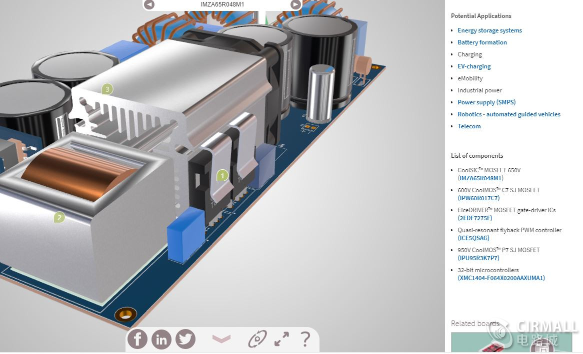 【英飞凌EVAL_3K3W_TP_PFC_SIC评估板评测】信号控制系统 - 板卡试用 - 与非网