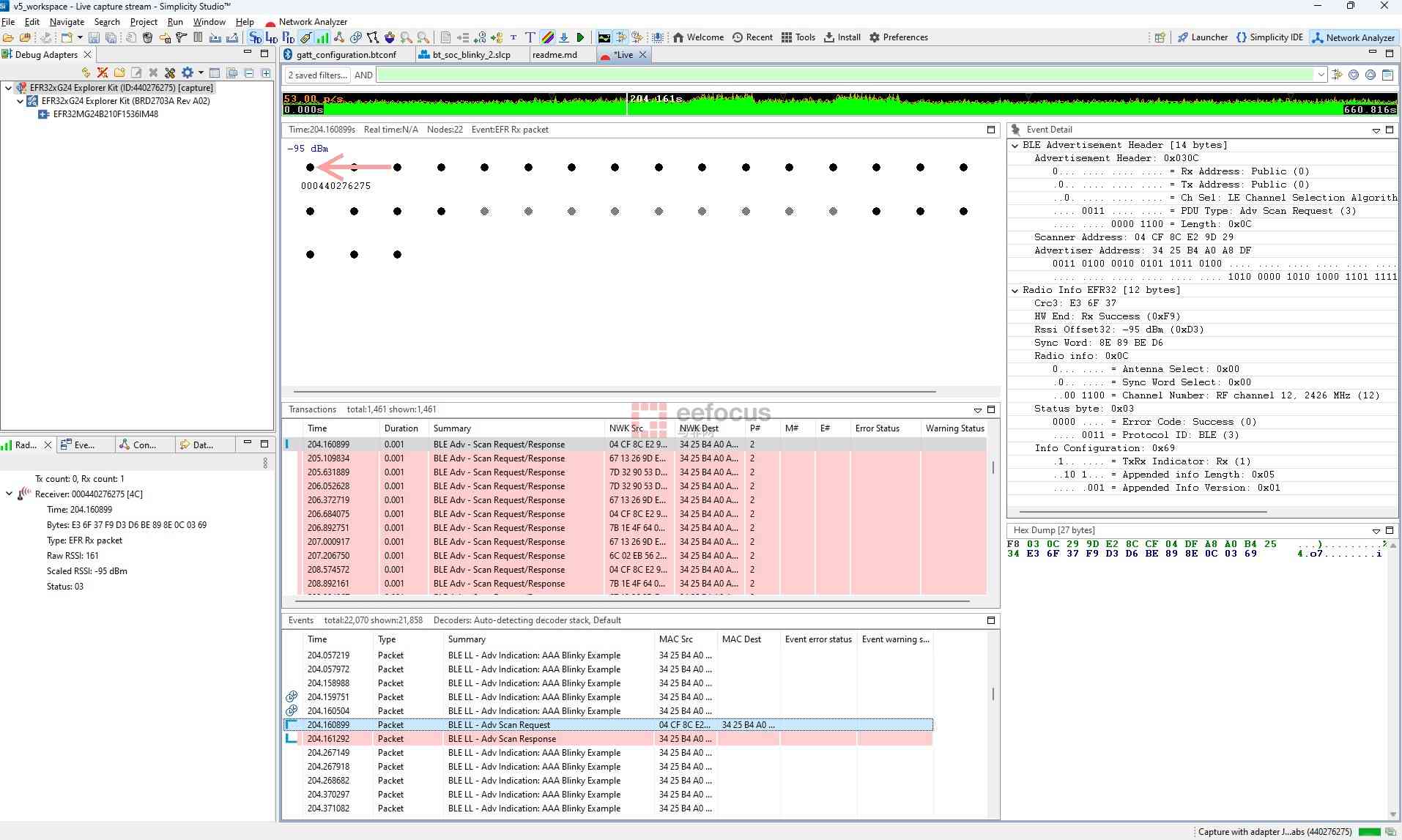 【Silicon Labs xG24-EK2703A 套件】-3-Network Analyzer - 其他 - 与非网